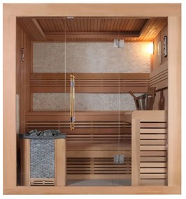 M-SPA - Suchá sauna s kamny HARVIA 6kW 200 x 180 x 210 cm