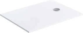 OMNIRES Aquapure M+ - Sprchová vanička 90x100 cm, matná bílá AQUAPURE90-100BM