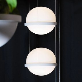 Vibia Palma 3726 LED závěsné světlo 2 zdroje bílé