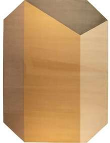 OnaDnes -20% Hnědo žlutý koberec ZUIVER HARMONY 200 x 290 cm