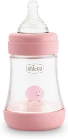 CHICCO Láhev kojenecká Perfect 5 silikon 150 ml dívka
