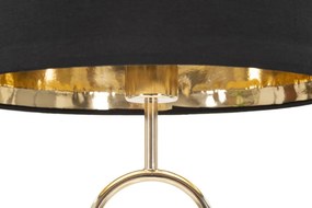 Stolní lampa Bubble 61 cm černo-zlatá