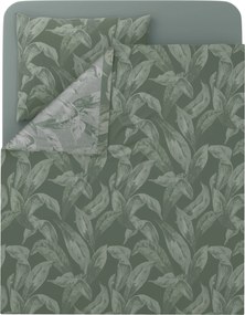 Livarno® Souprava saténového ložního povlečení, 160 x 280 cm, 70 x 90 cm (zelená)