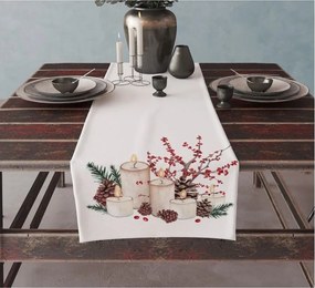 Běhoun na stůl s vánočním motivem 45x140 cm Merry Christmas – Mila Home