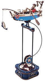 RoboTime 3D mechanická skládačka Rybářská loď s kyvadlem