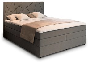 MSL Kontinentální čalouněná postel TAMARA (140 x 200 cm) Barva látky: INARI 91