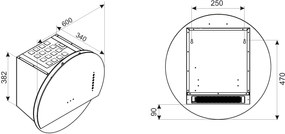 Ciarko Design Odsavač par Ciarko Design Eclipse White Gold (CDP6001BZ)