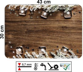 PokojovaDekorace.cz, Vánoční prostírání - 075, Dekorace, 43x30cm