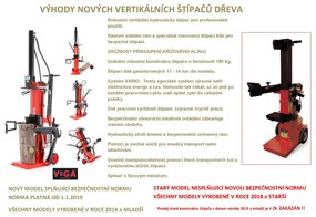 Štípačka na dřevo VeGA LV1410PRO VARIO 14T