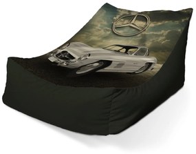 Sablio Sedací vak Lounge Mercedes-Benz 300 SL Na silnici - 80 x 95 x 50 cm