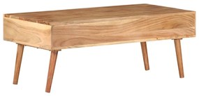 vidaXL Konferenční stolek 100 x 50 x 39 cm masivní akáciové dřevo