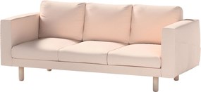 Potah na pohovku IKEA Norsborg 3-místná barva růžová látka pletený vzor