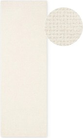 Krémový vlněný běhoun 80x250 cm Eloise – Hanse Home