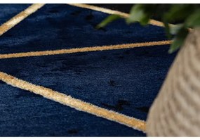 koberec EMERALD výhradní 1020 glamour, stylový mramor, trojúhelníky t velikost 140x190 cm | krásné koberce cz