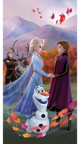 Bavlněná dětská osuška 70x140 cm Frozen "Wind" – Jerry Fabrics
