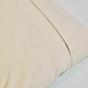 OnaDnes -20% Zelený bavlněný povlak na polštář Kave Home Llaru 30 x 50 cm
