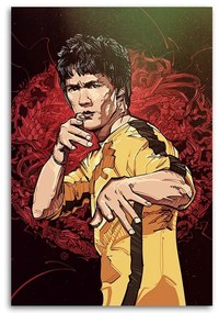 Gario Obraz na plátně Herec Bruce Lee - Nikita Abakumov Rozměry: 40 x 60 cm