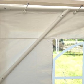 BRIMO Párty stan 6x12 m PVC bílý
