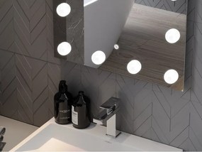 Mexen Dona osvětlené koupelnové zrcadlo 120 x 80 cm, LED 6000K, anti-pára - 9818-120-080-611-00