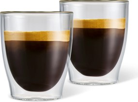 Tchibo - 2 sklenice Caffè Crema s dvojitými stěnami