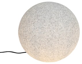 Moderní venkovní lampa šedá 45 cm IP65 - Nura
