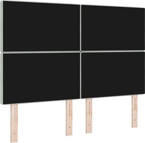 Čelo postele Světle šedá 144 cm samet 3337758