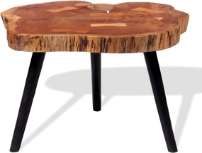 vidaXL Konferenční stolek ze špalků masivní akácie (55–60)x40 cm [243957]