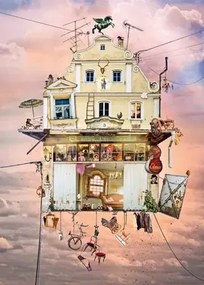 HEYE Puzzle Dům plný pokladů / 1000 dílků