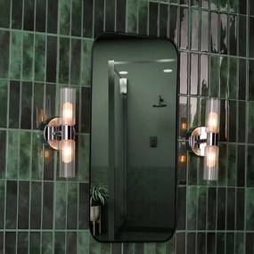 Där Lighting BOL0950 - Koupelnová nástěnná lampa BOLTON 2xG9/5W/230V IP44 chrom