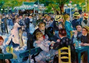 ENJOY Puzzle Auguste Renoir: Tanec v Moulin de la Galette / 1000 dílků