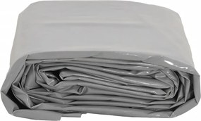 Plachta šedá 3 x 6 m 650 g/m² 156111