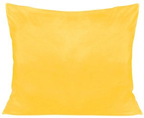 SATÉNOVÝ POVLAK NA POLŠTÁŘ 50X80 CM ŽLUTÁ