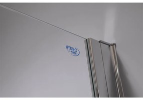 BPS-koupelny Čtvercový sprchový kout HYD-SK1180B 90x90 chrom/transparent - bez vaničky