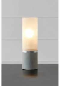 Bílo-šedá betonová stolní lampa (výška 30 cm) Molo – Markslöjd