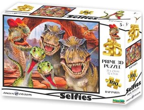 Prime 3d puzzle raptoří selfie 3d 100 dílků