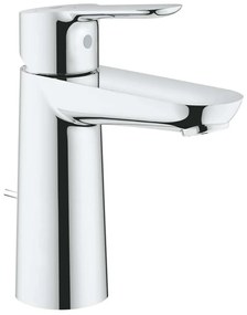 Grohe BauEdge - Umyvadlová baterie s výpustí, chrom 23759000