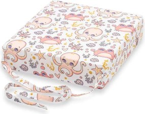 Podsedák pro děti New Baby BASIC chobotnice pink