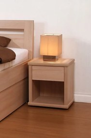 BMB Noční stolek úzký - imitace dřeva Dekor: Borovice Kodiak