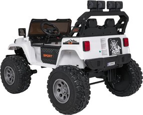 Elektrické autíčko Extreme Sport 4x4 bílé