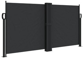 Zatahovací boční markýza černá 120 x 600 cm,  4004594