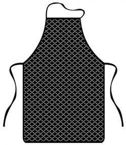 PROHOME - Zástěra kuchyňská Clover černá