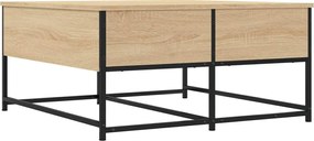 vidaXL Konferenční stolek 80 x 80 x 40 cm kompozitní dřevo [835355] Barva: Černá