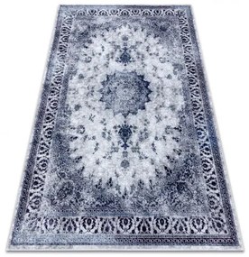 Dywany Luszczow Dětský kusový koberec MIRO 51822.812 pratelný  Růžice, rám protiskluz, tmavě modrá Rozměr koberce: 120 x 170 cm