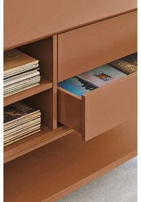 TV stolek v cihlové barvě 175x74x45 cm Platt – Teulat