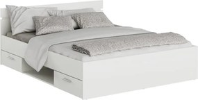 Postel MICHIGAN NEW 160x200, bílá Kondela 0000338772