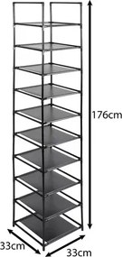 Modulární botník - regál na boty