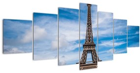 Obraz - Eiffelova věž (210x100 cm)