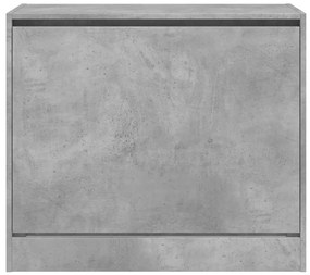 Botník betonově šedý 80 x 42 x 69 cm kompozitní dřevo - Default Title