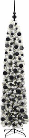 Umělý vánoční stromeček Zelená 180 cm PVC, ocel a plast 3395019