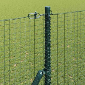 Zemní upevnění svařované drátěné ploty 25 x 1,5 m Zelená 3351740